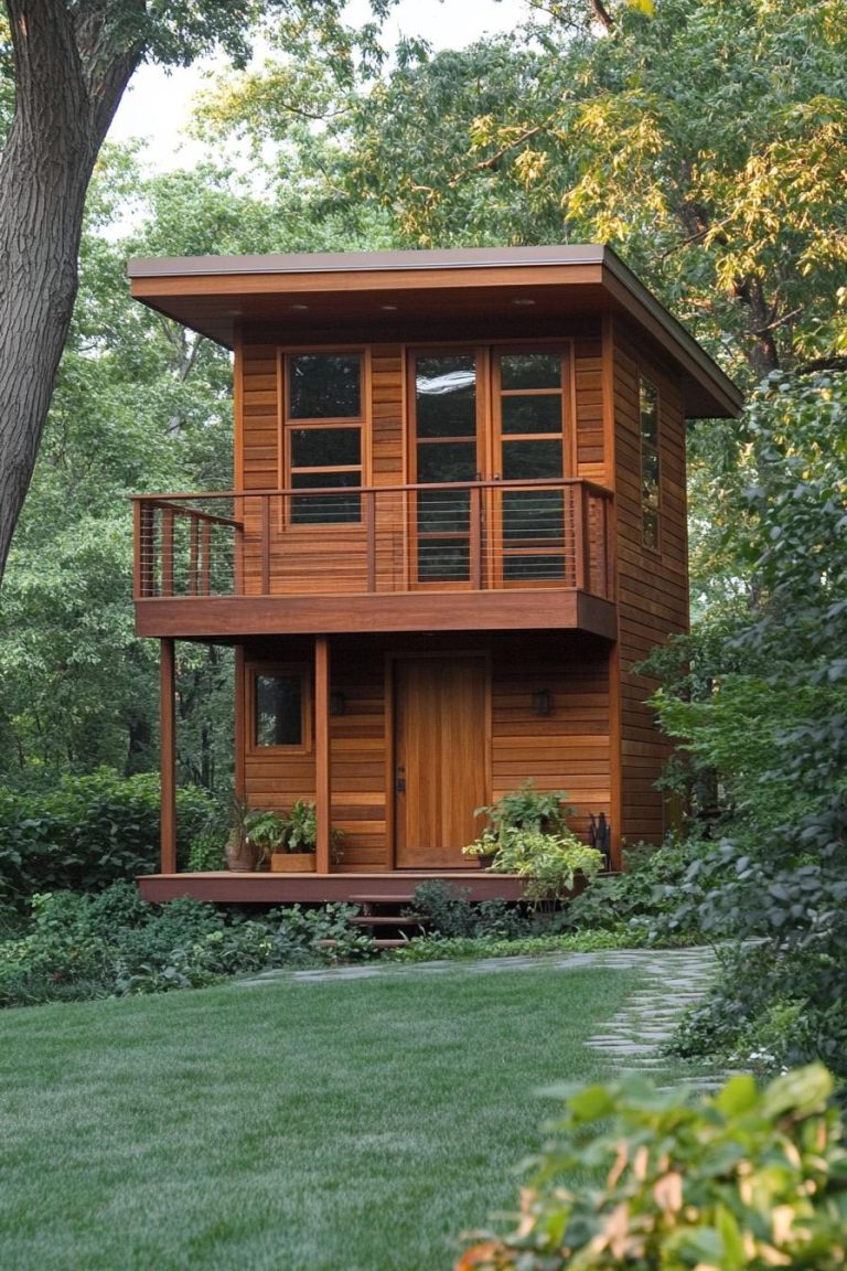 69 Tiny 2-Story Shed Houses That Maximize Space and Style