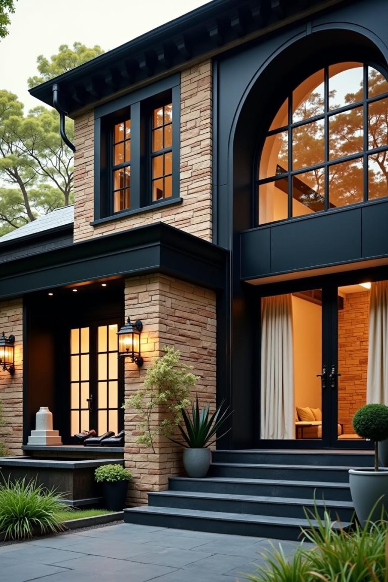 40 Black Contemporary Houses That Balance Elegance and Drama