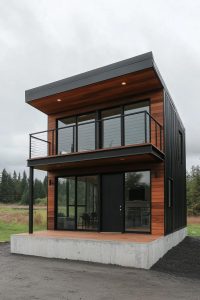 69 Tiny 2-Story Shed Houses That Maximize Space and Style