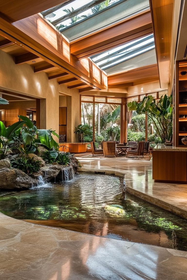 31 Stunning Indoor Pond Designs for a Serene Home