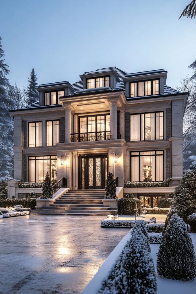 90 Classic Luxury House Exterior Designs You'll Love
