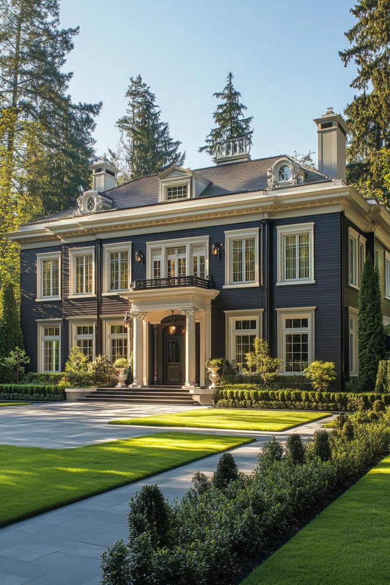 90 Classic Luxury House Exterior Designs You'll Love
