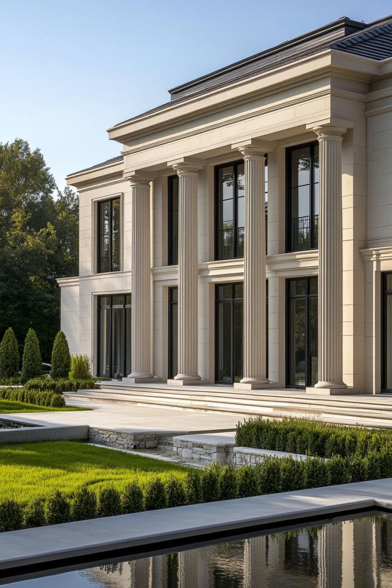 90 Classic Luxury House Exterior Designs You'll Love
