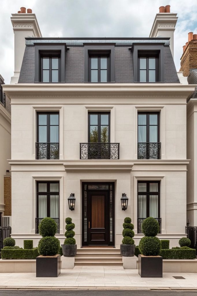 99 Modern Neoclassical Houses with a Sophisticated Edge