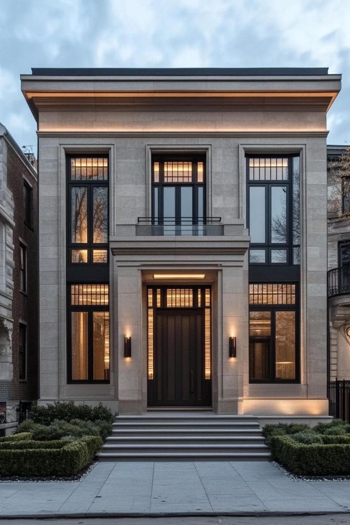 99 Modern Neoclassical Houses with a Sophisticated Edge