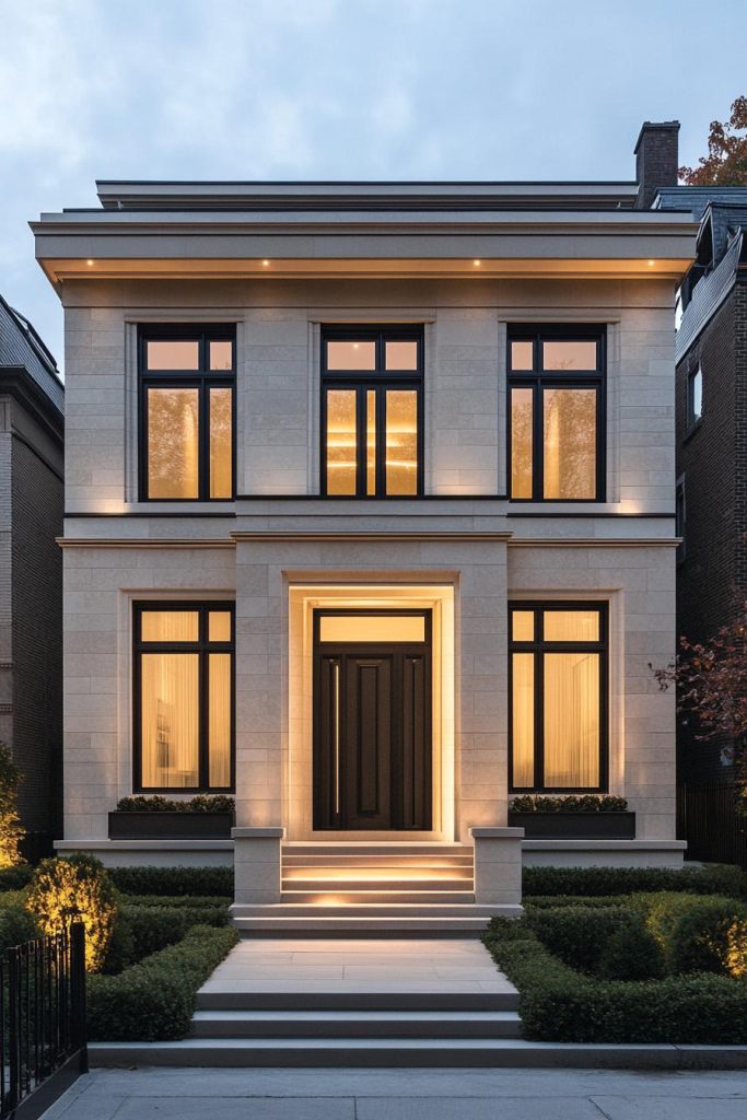 99 Modern Neoclassical Houses with a Sophisticated Edge