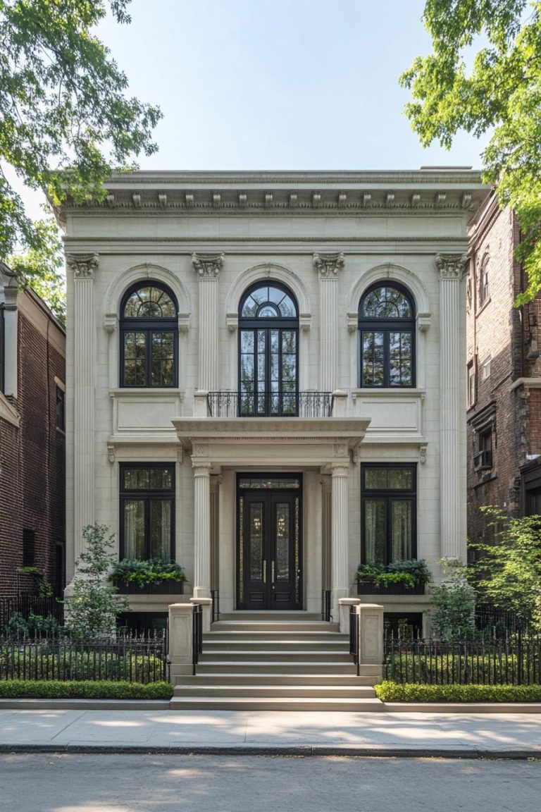99 Modern Neoclassical Houses with a Sophisticated Edge