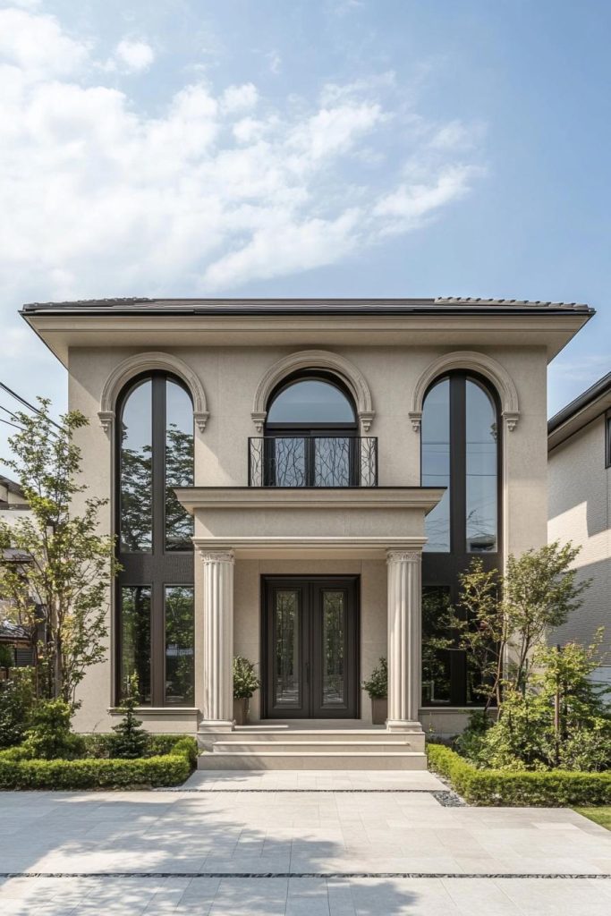 99 Modern Neoclassical Houses with a Sophisticated Edge