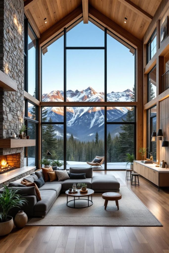 33 Stunning Modern Cabin Interiors to Bring the Outdoors In