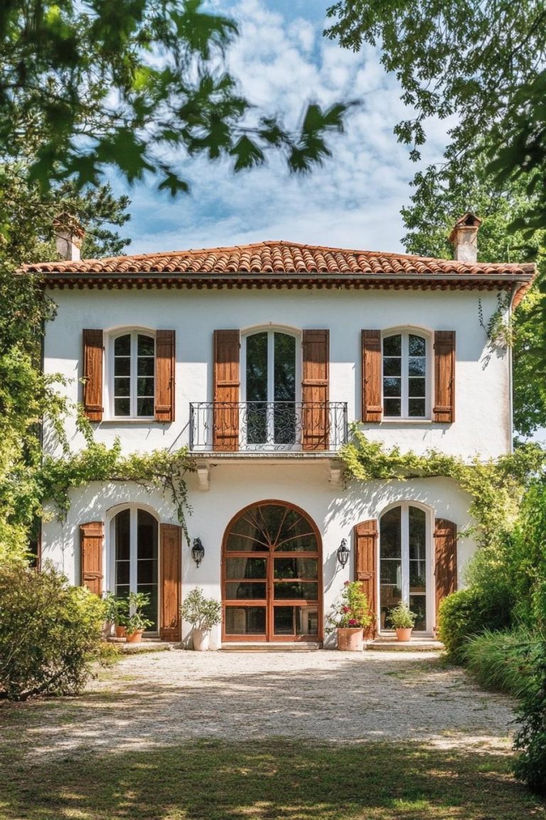 84 Modern French Home Exteriors With Timeless Elegance