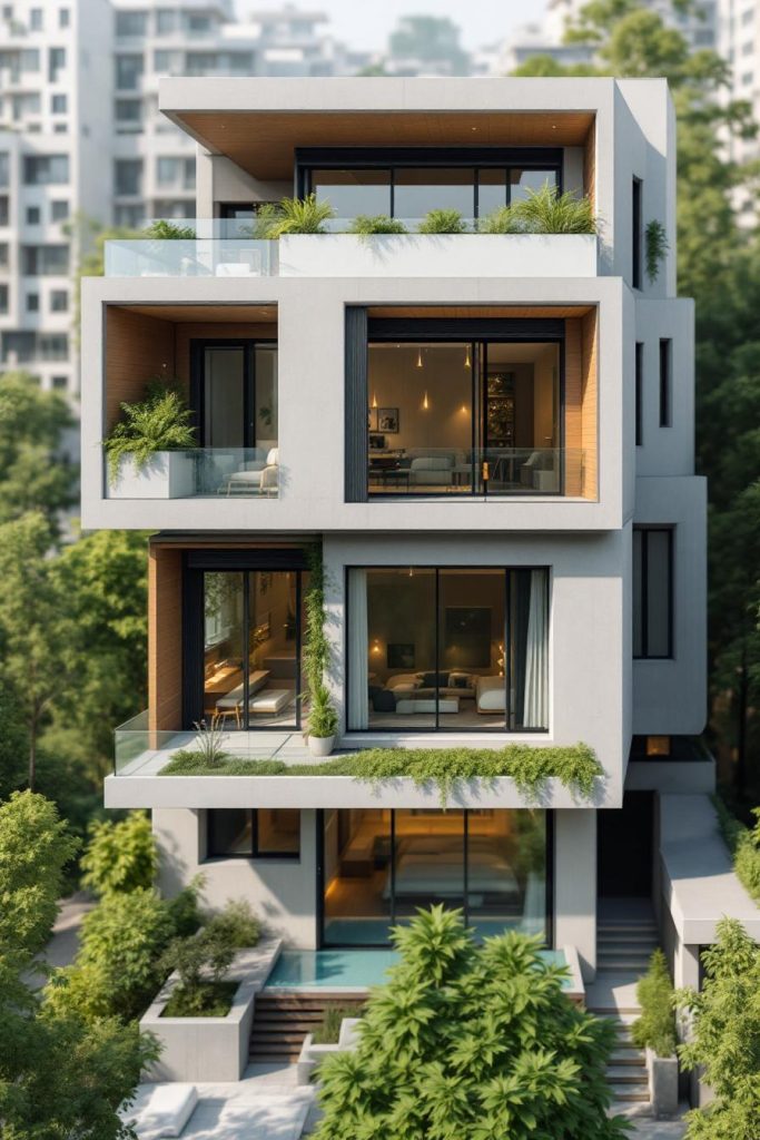91 Modern Residential Building Designs Redefining City Skylines