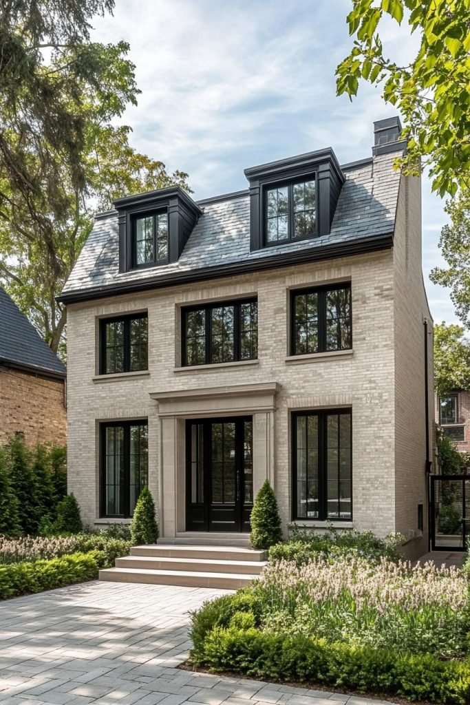 84 Modern French Home Exteriors With Timeless Elegance