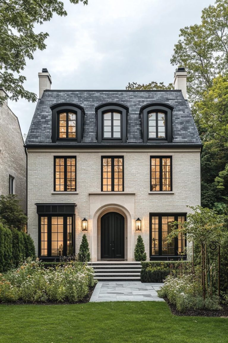 84 Modern French Home Exteriors With Timeless Elegance