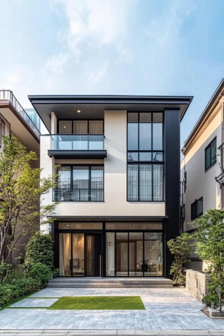 77 Modern House Facade Designs That Stand Out