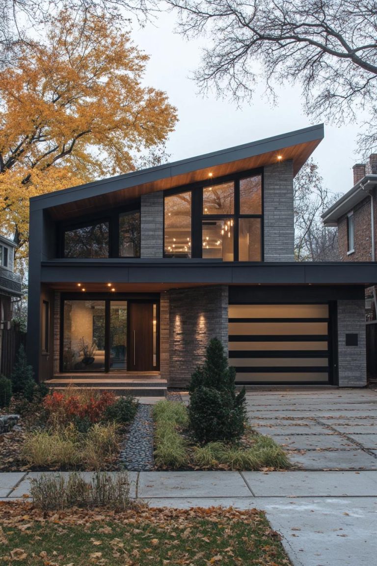77 Modern House Facade Designs That Stand Out