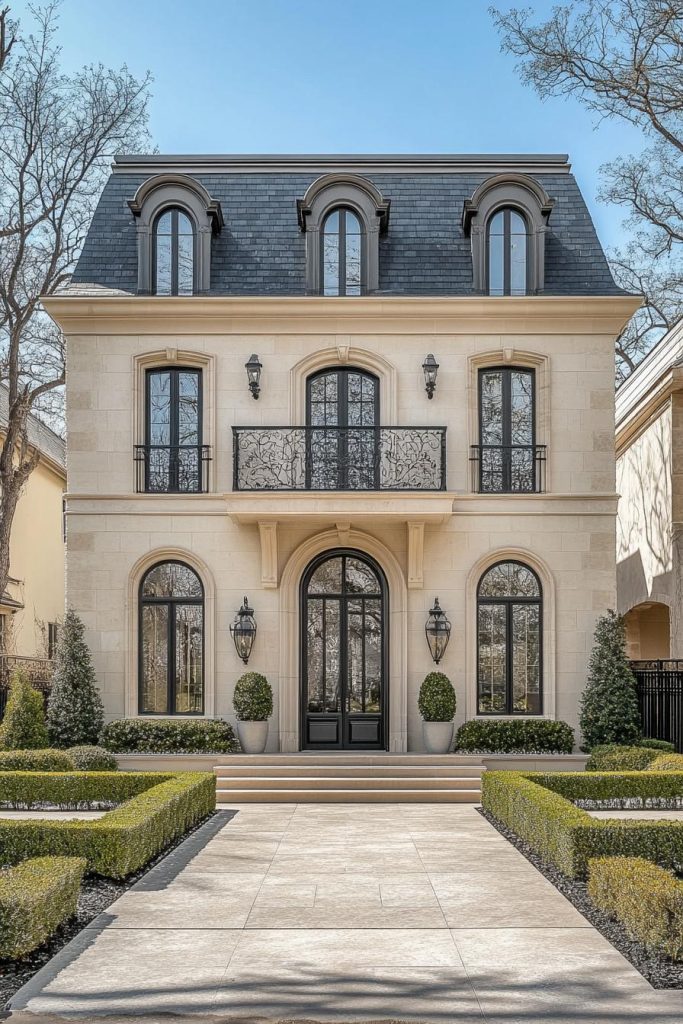 84 Modern French Home Exteriors With Timeless Elegance