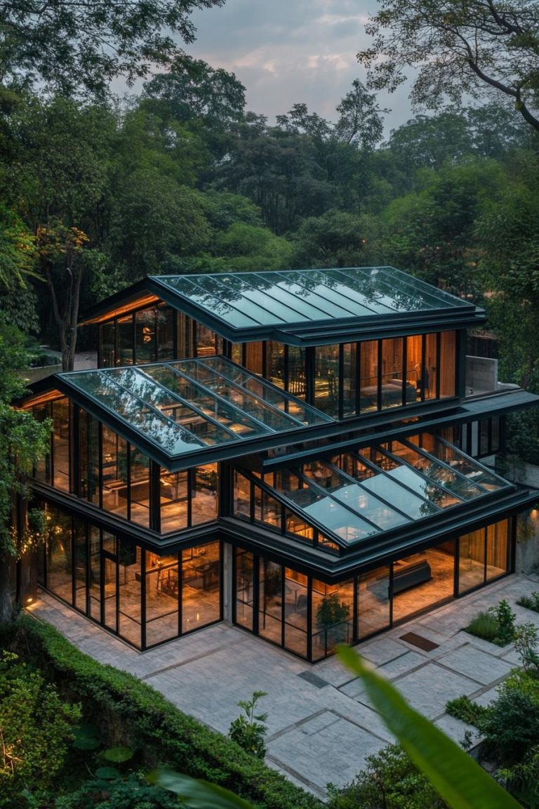 14 Glass Roof Designs That Let the Light In