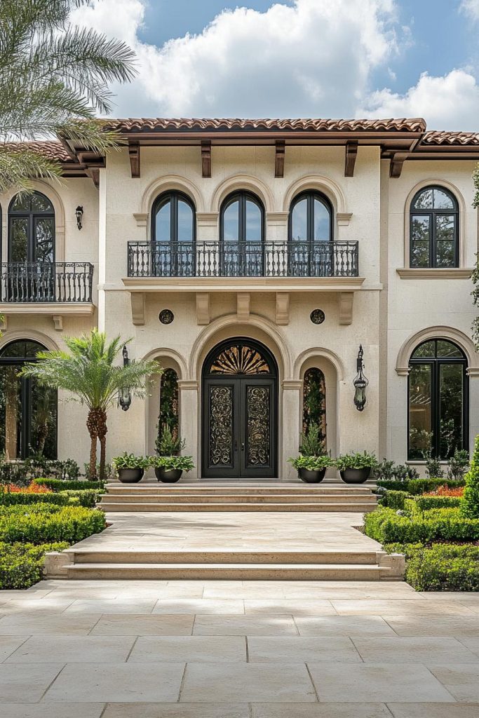 65 Modern Classic Villa Exterior Designs Showcasing Architectural ...