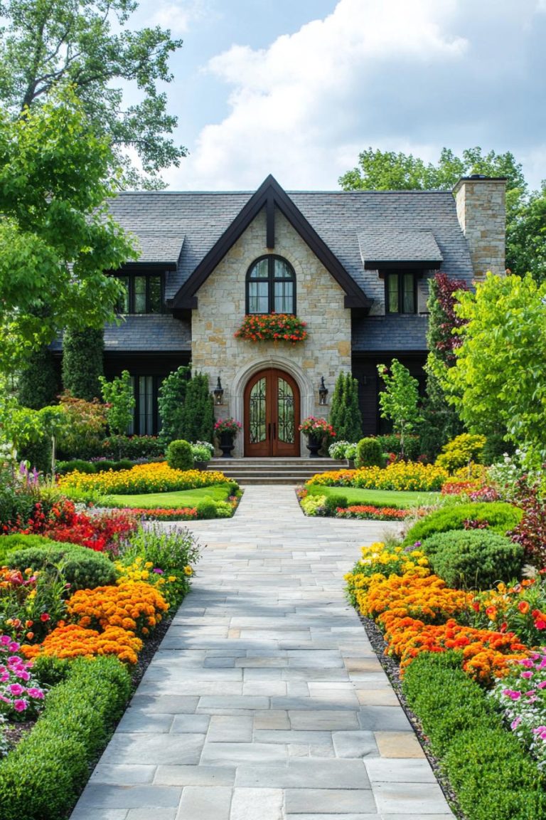 76 Landscape Designs for Front of House to Boost Curb Appeal