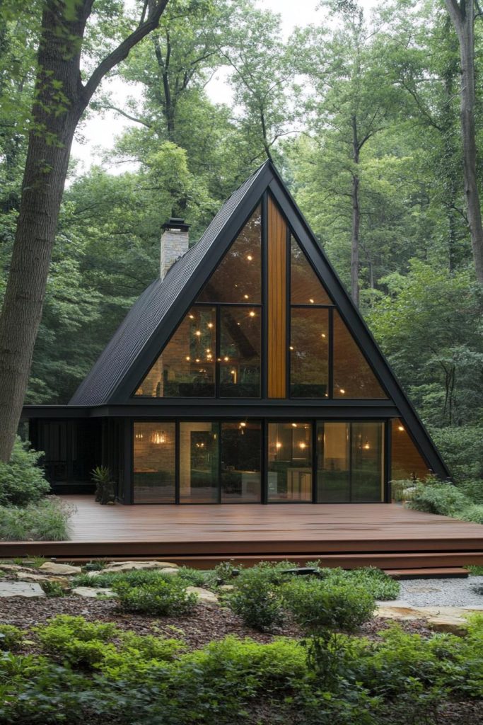 26 A-frame Cottages for Nature-Loving Dreamers