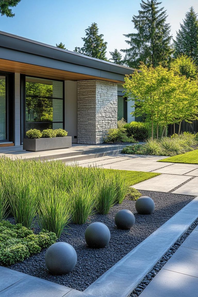 76 Landscape Designs for Front of House to Boost Curb Appeal