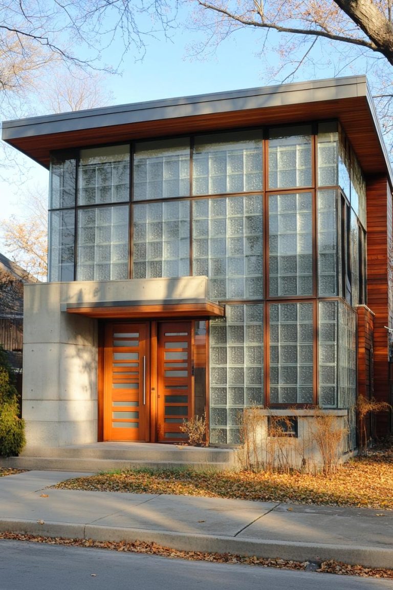 57 Glass Block Facade Houses That Redefine Modern Style