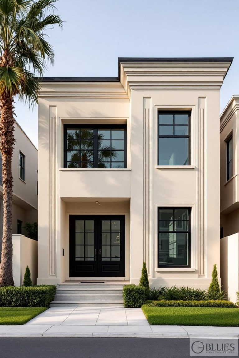 65 Modern Classic Villa Exterior Designs Showcasing Architectural ...