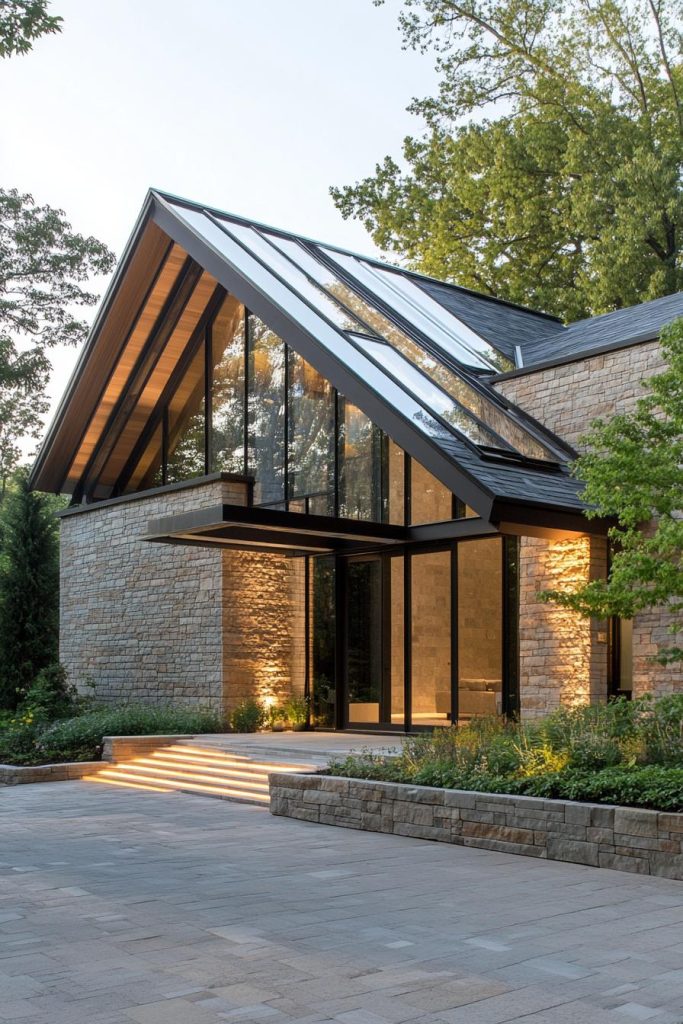 14 Glass Roof Designs That Let the Light In
