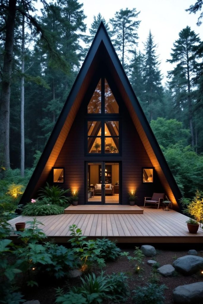 26 A-frame Cottages for Nature-Loving Dreamers