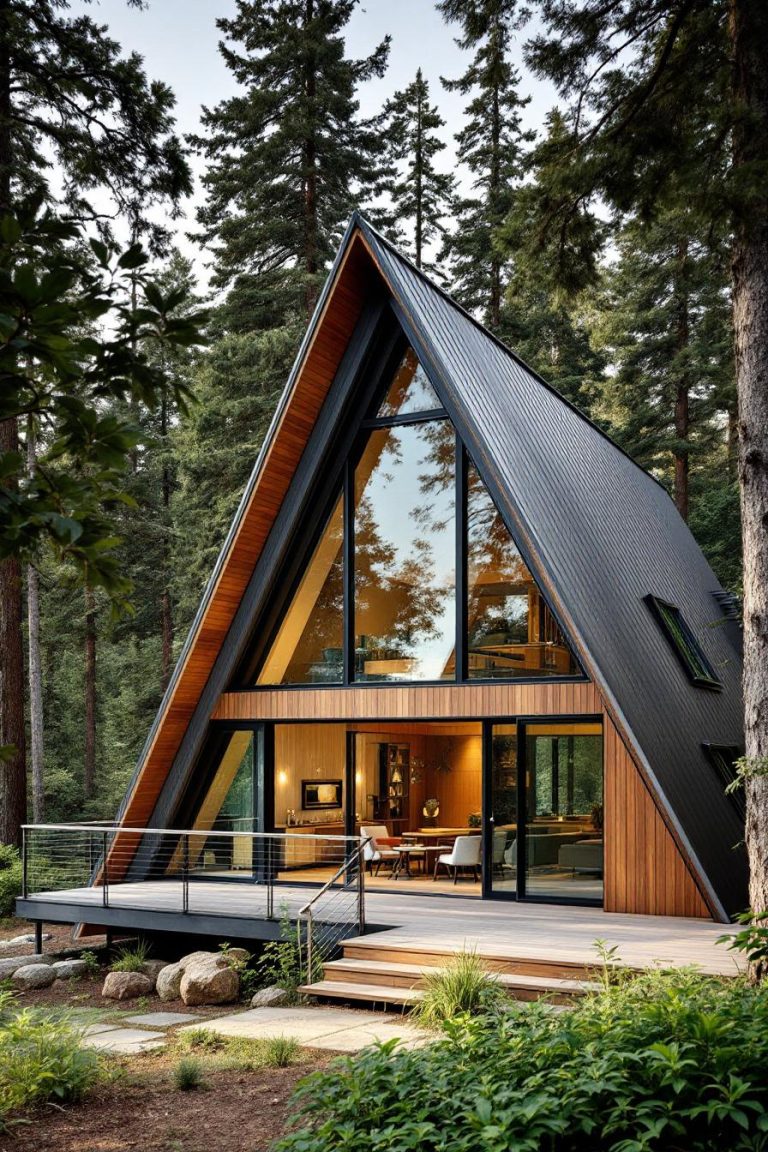 26 A-frame Cottages for Nature-Loving Dreamers
