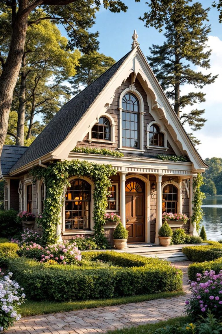 35 Shabby Chic Cottages with Rustic Vintage Vibes