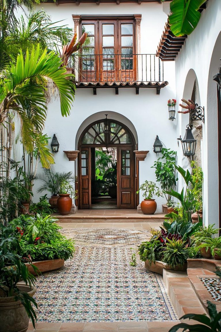 37 Mexican Courtyard Houses Full of Color and Charm