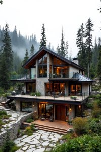 32 Mountain Side Homes Built Into Majestic Slopes