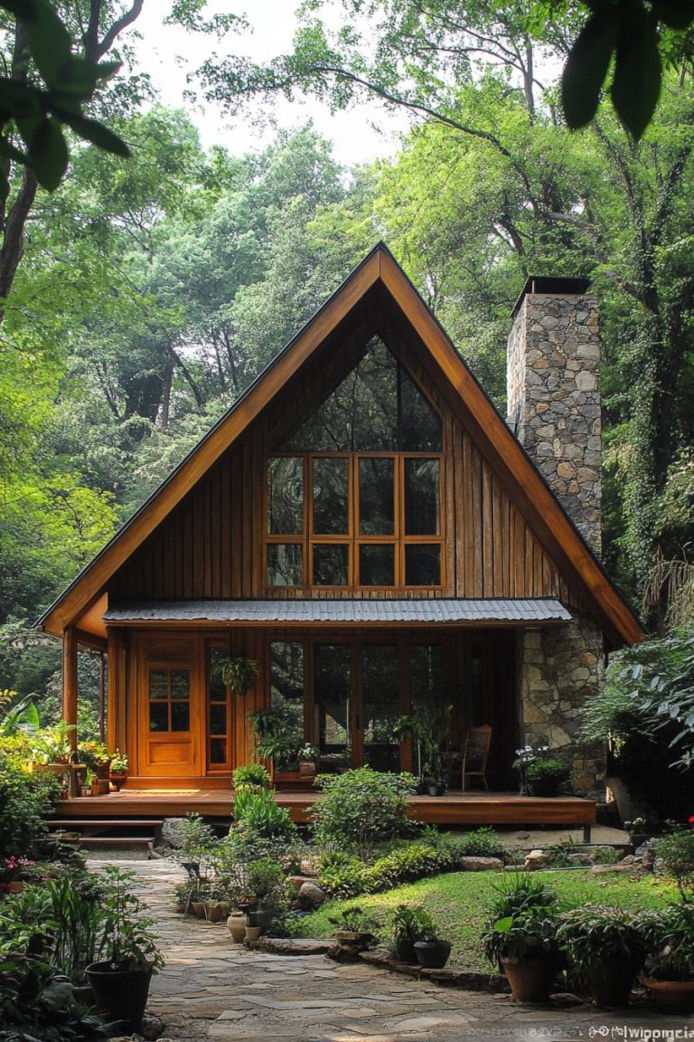 35 Lovely Wooden Cottages Tucked into Nature