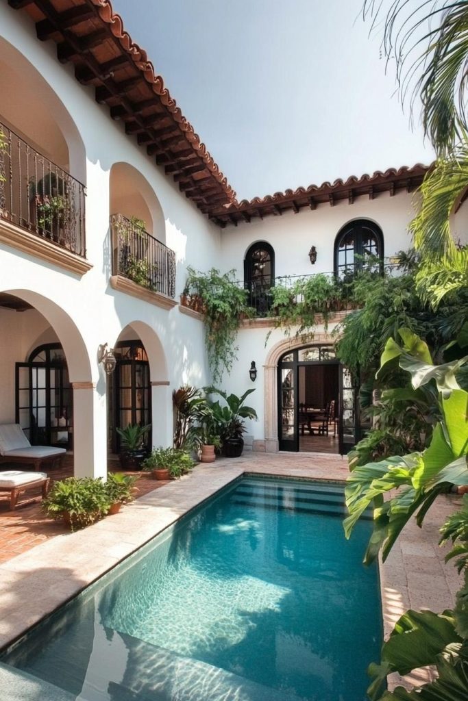 37 Mexican Courtyard Houses Full of Color and Charm