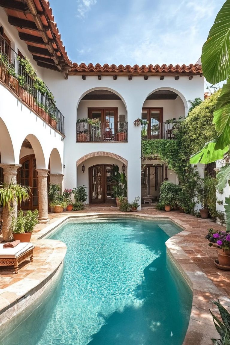 37 Mexican Courtyard Houses Full of Color and Charm
