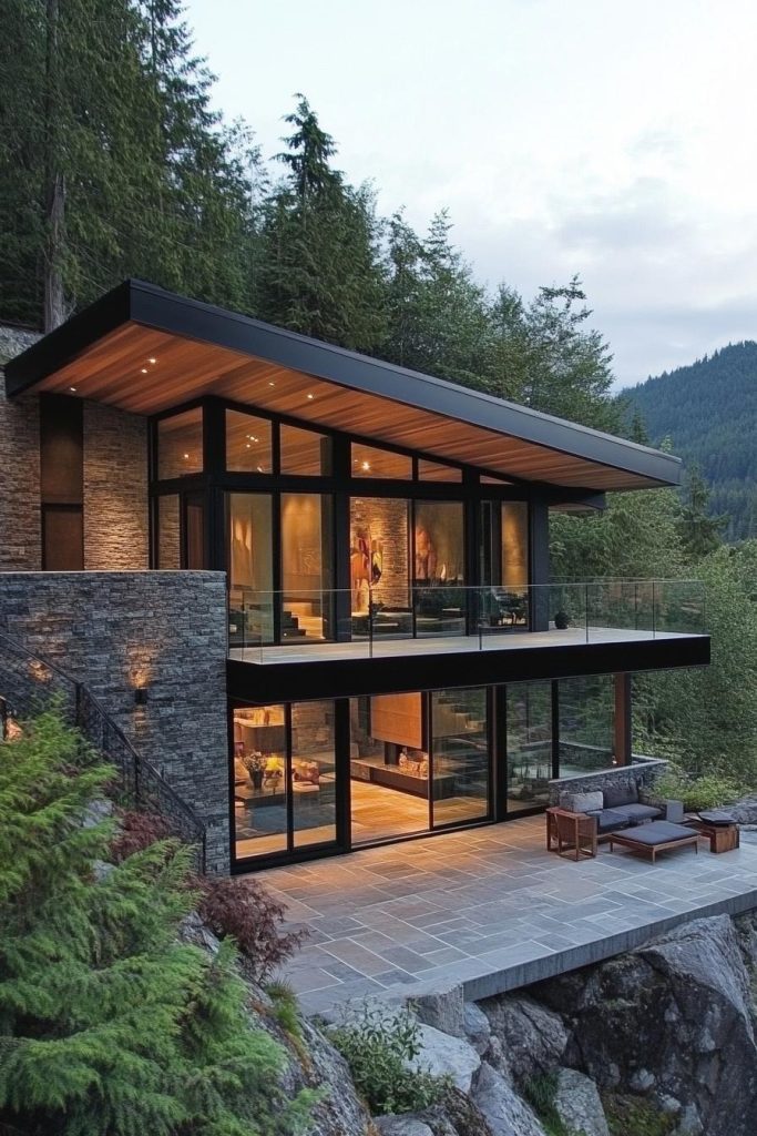 32 Mountain Side Homes Built Into Majestic Slopes