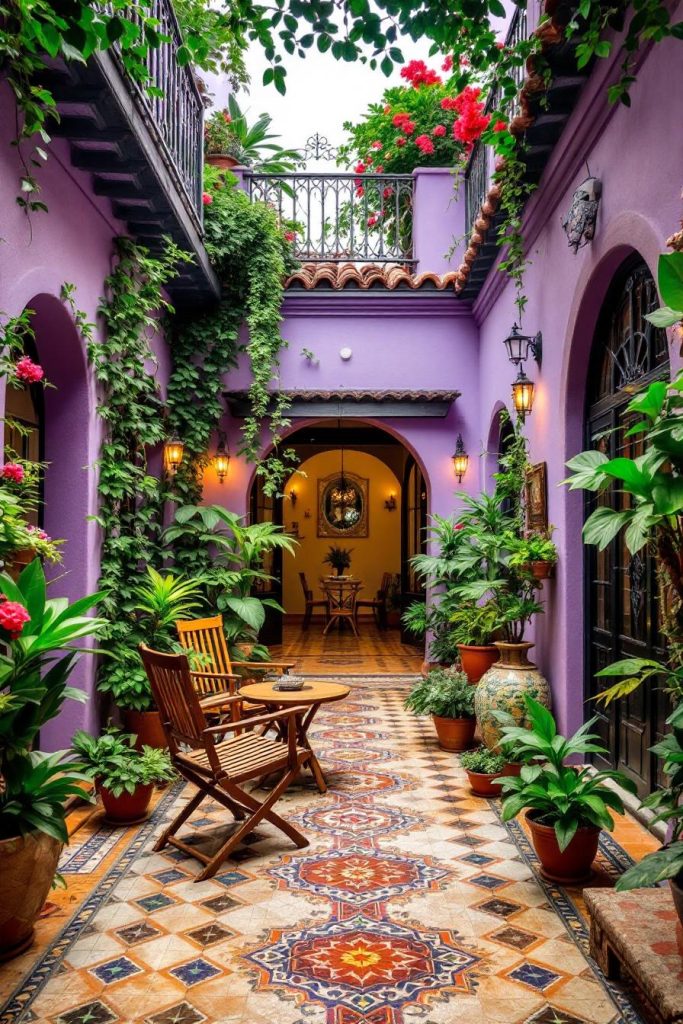 37 Mexican Courtyard Houses Full of Color and Charm