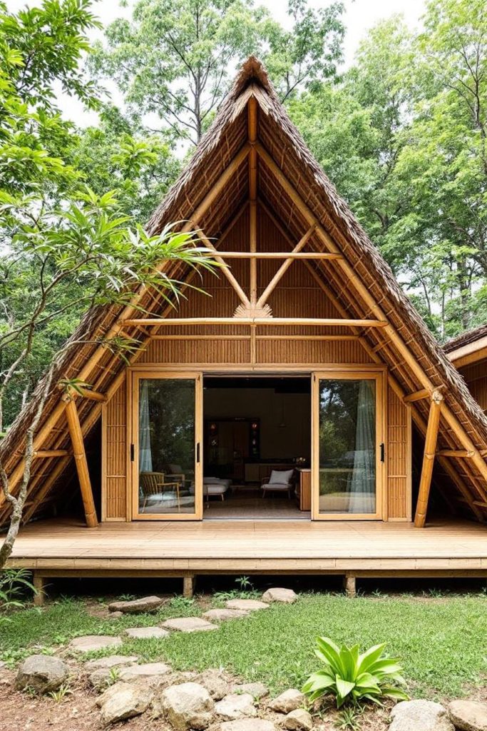 28 Bamboo Cottages That Make the Most of Sustainability and Style