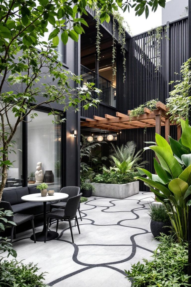 31 Open Courtyard Designs That Merge Nature and Architecture