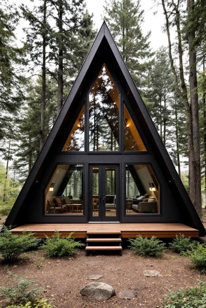 14 Clever A-frame Tiny Houses That Maximize Every Inch