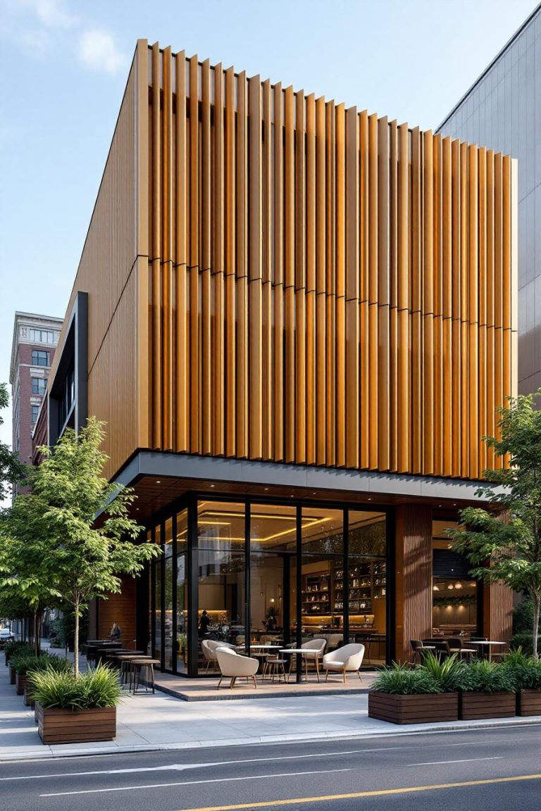 41 Eye-Catching Commercial Exterior Designs That Make a Statement