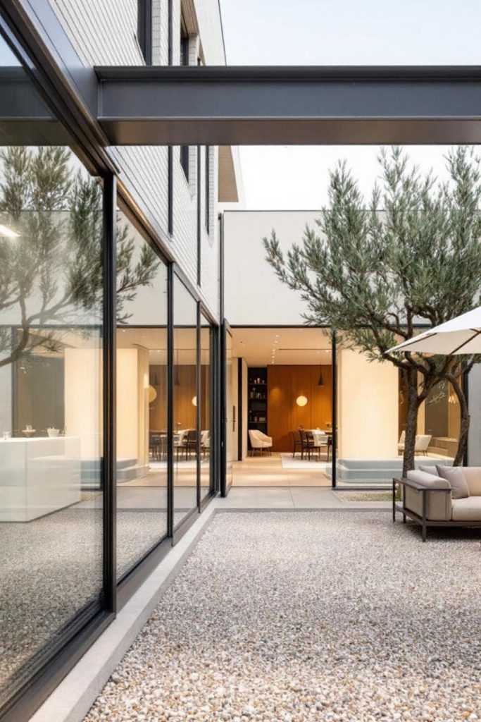 31 Open Courtyard Designs That Merge Nature and Architecture