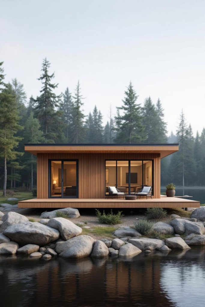16 Compact Prefab Cabins for Peaceful Nature Retreats