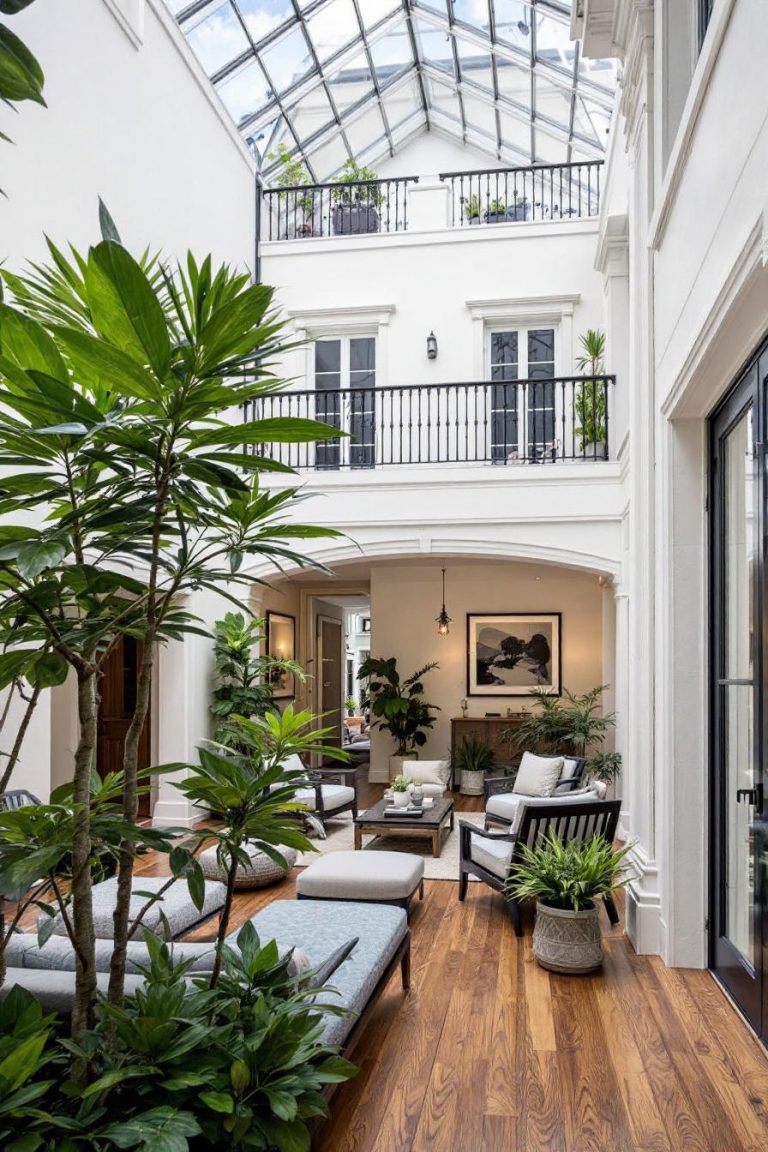 31 Open Courtyard Designs That Merge Nature and Architecture