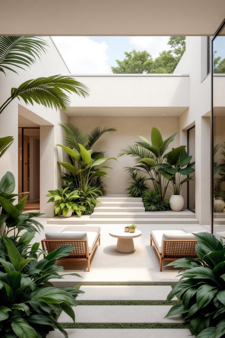 33 Central Courtyard Designs for a Calm Inner Sanctuary