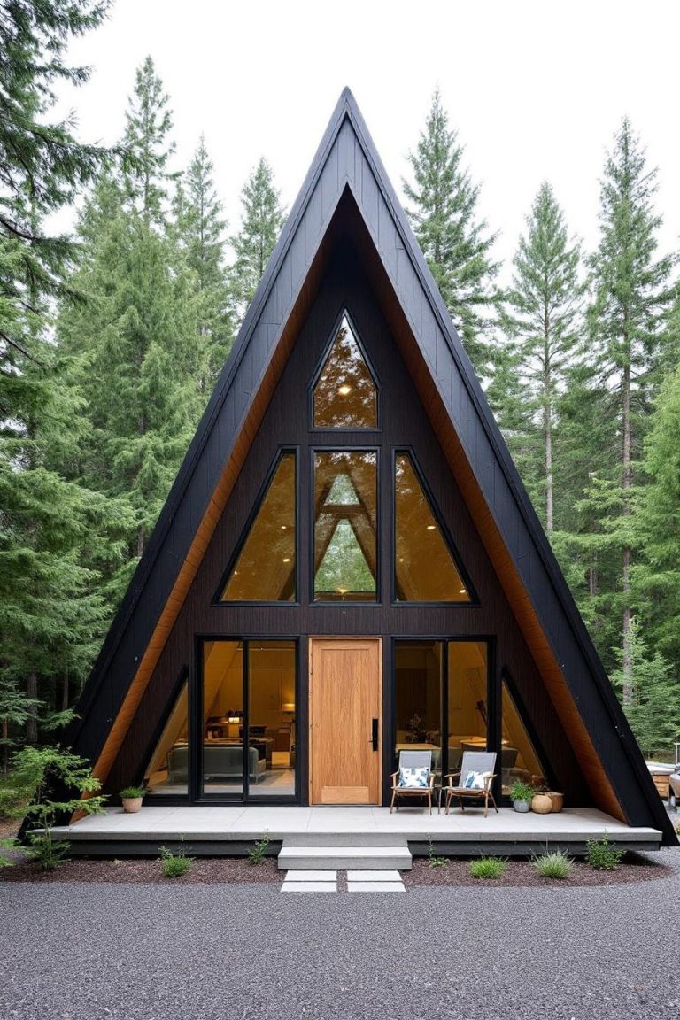 30 A-frame Cottage Designs Blending Adventure and Comfort