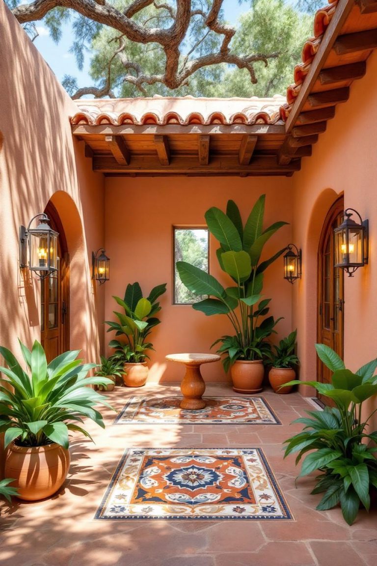 37 Mexican Courtyard Houses Full of Color and Charm