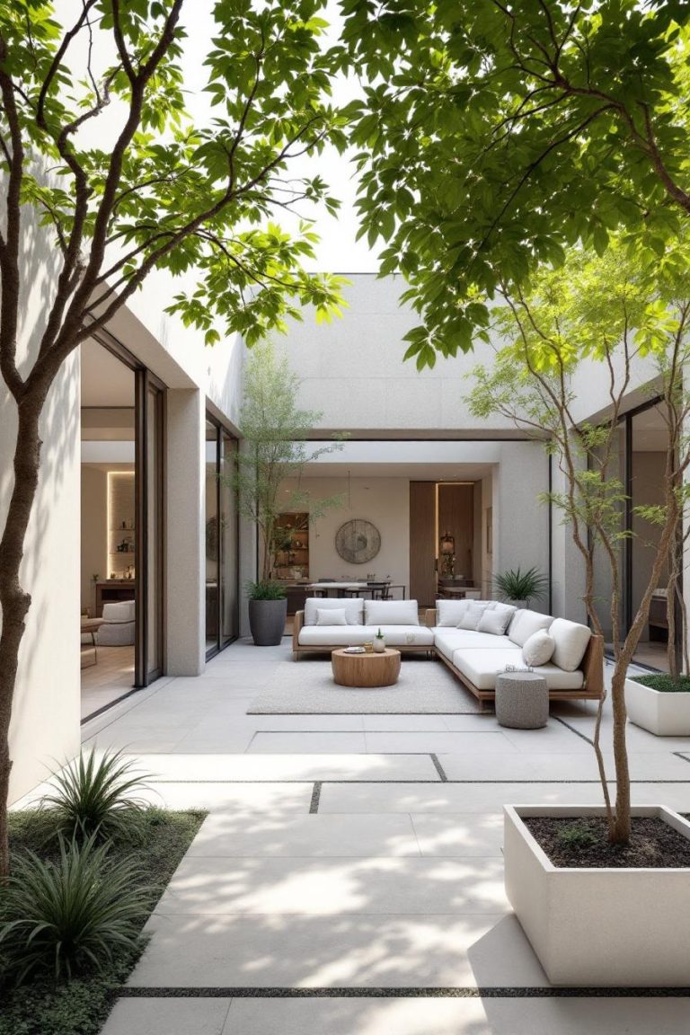 31 Open Courtyard Designs That Merge Nature and Architecture