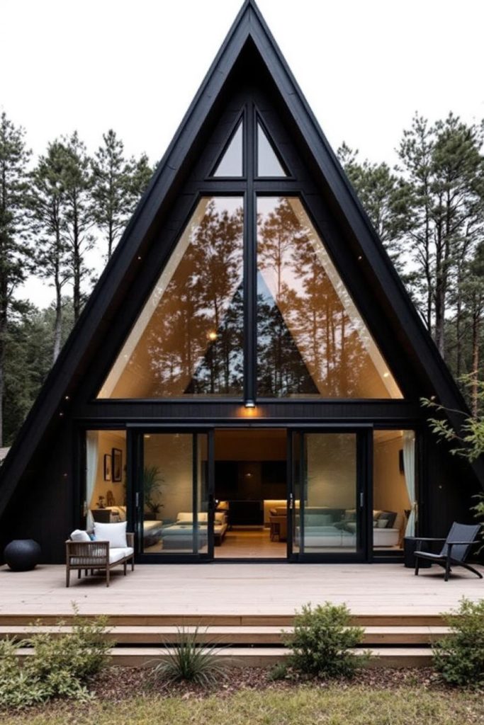 30 A-frame Cottage Designs Blending Adventure and Comfort